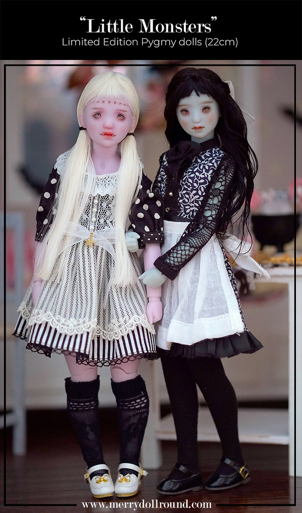 Preorder - ♡ merry doll round ♡ : "Little Monster" Pygmies! | Den of Angels